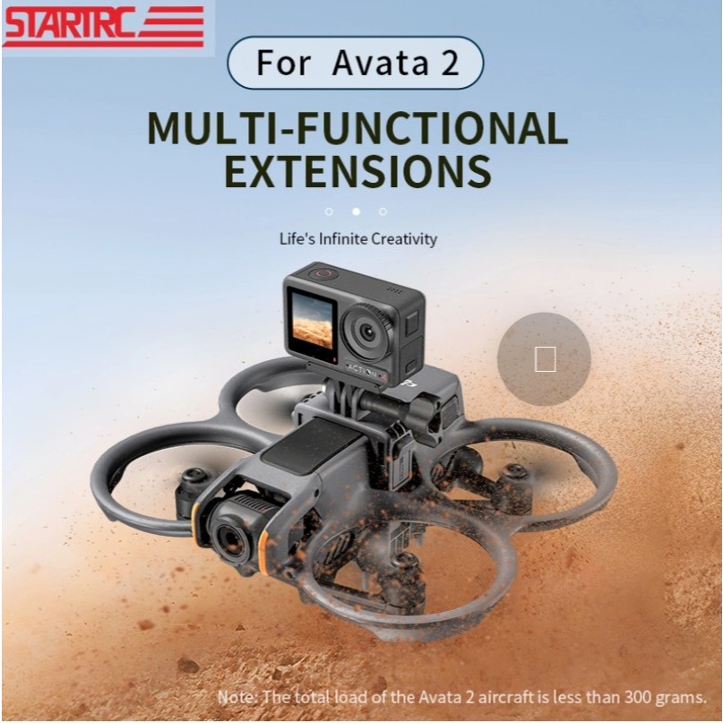 Jual Startrc Multifunctional Expansion Adapter for DJI Avata 2 Camera Mount | Shopee Indonesia