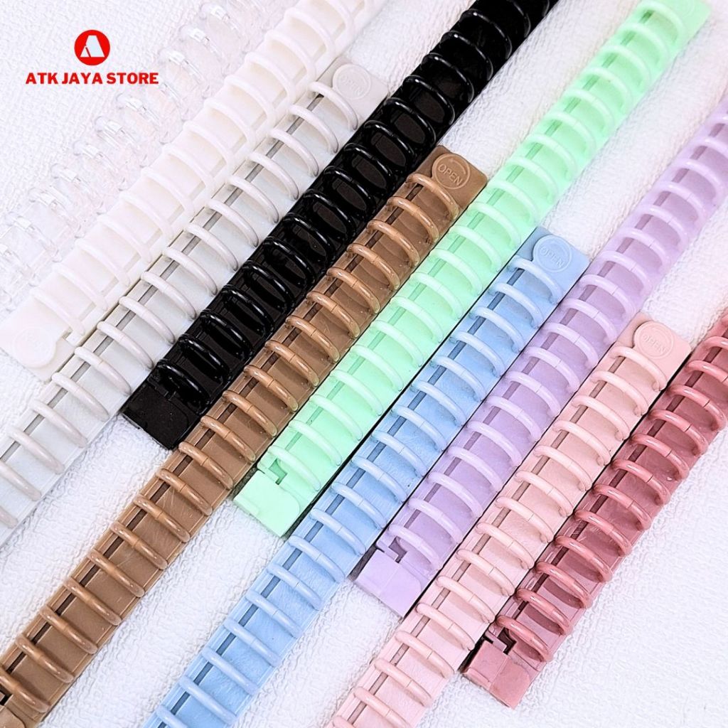Jual Zumoo Ring Binder Binding Easy Ring BESAR warna MACARON PASTEL ...