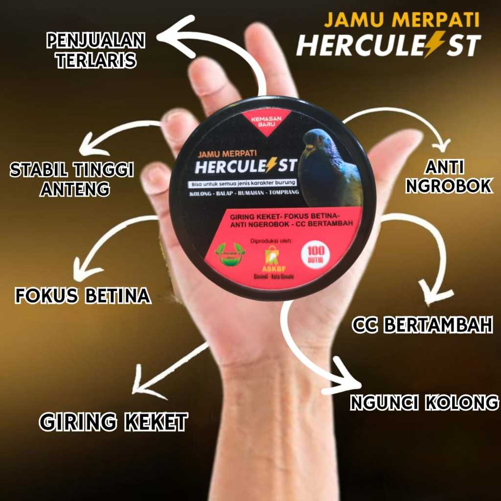 Jual JAMU MERPATI KOLONG HERCULES HERCULEST GIRING KEKET TINGGI ...