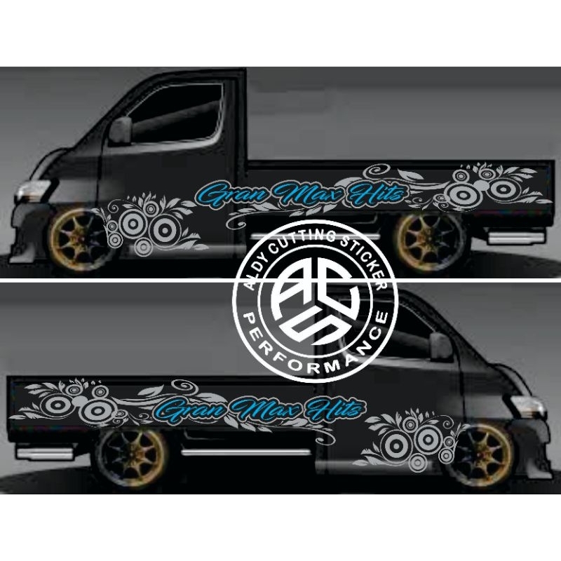 Jual STIKER STIKER CUTTING MOBIL PICKUP GRANMAX READY STOCK BISA GANTI ...