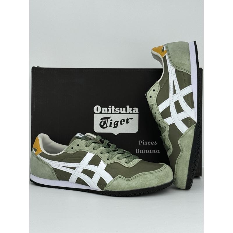 Jual Sepatu Onitsuka Serrano Green White | Shopee Indonesia