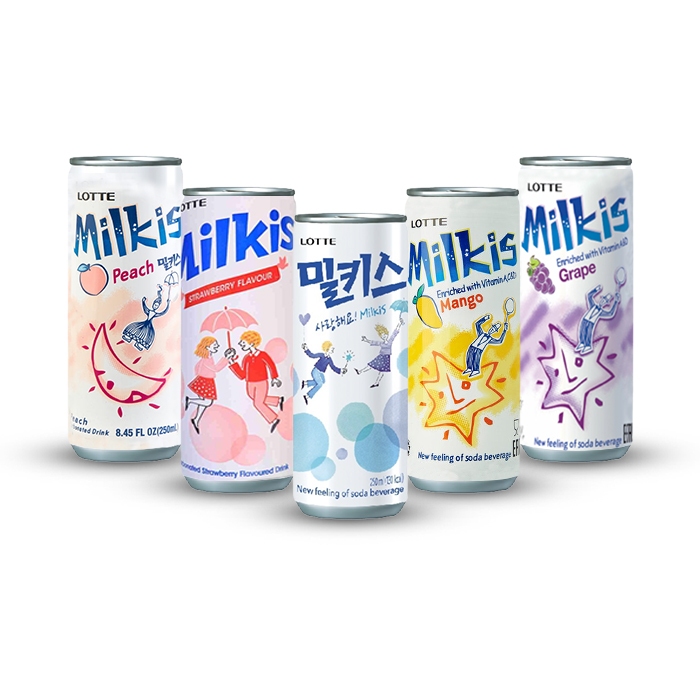 Jual Lotte Milkis Soda 250ml | Shopee Indonesia