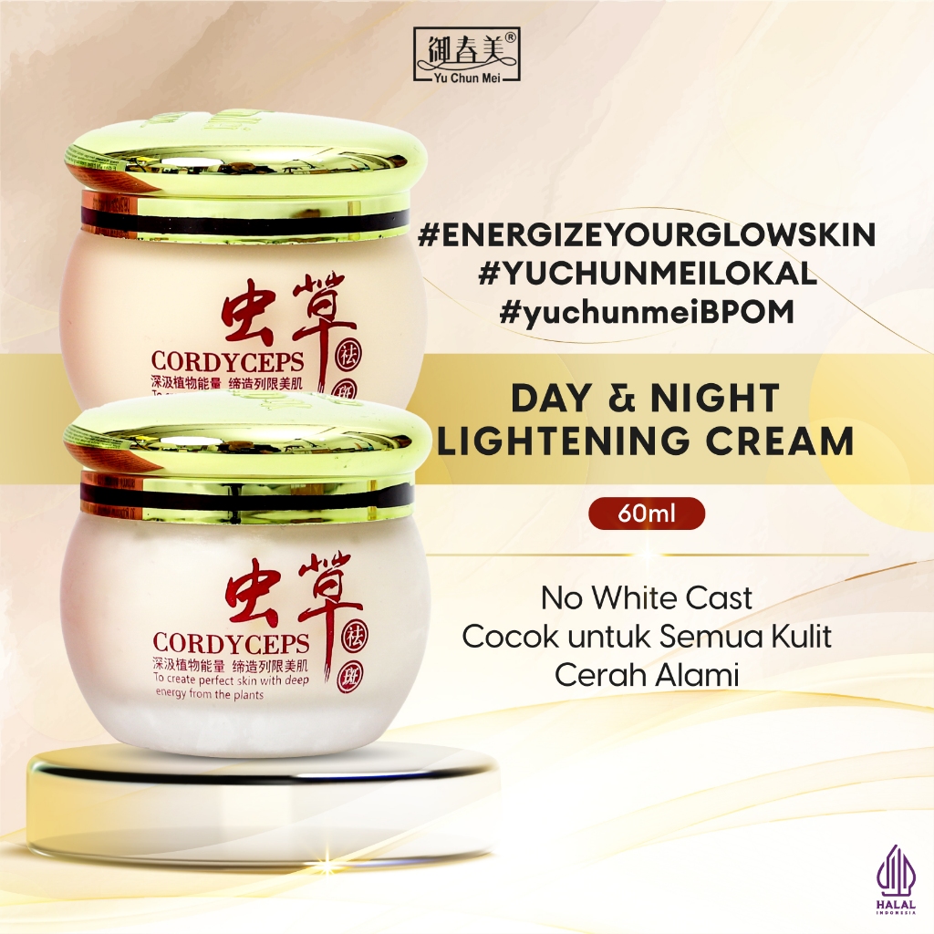 Jual [BPOM ORIGINAL LOKAL] YU CHUN MEI Cordyceps Lightening Day & Night ...