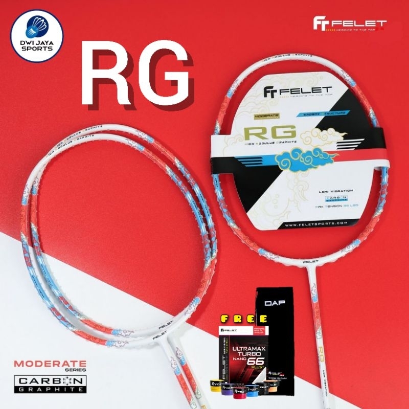 Jual Raket Badminton Felet RG Low Vibration | Felet RG Original | FELET ...