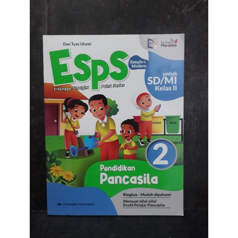 Jual BUKU ESPS PENDIDIKAN PANCASILA KELAS 2 - II SD MI KURIKULUM MERDEKA | Shopee Indonesia