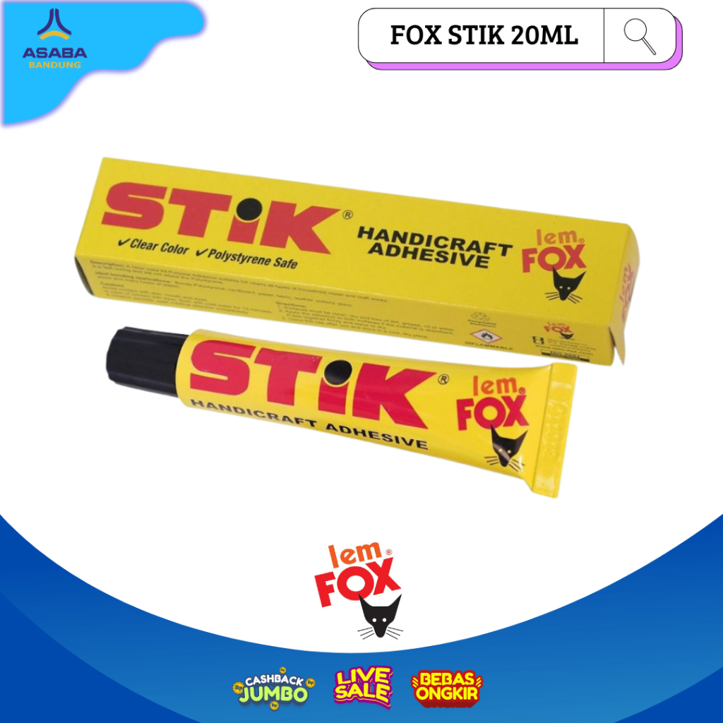 Jual Asaba Bandung - Fox Stik 20 ml | Shopee Indonesia