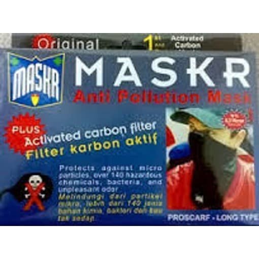Jual Masker Motor MASKR Carbon model panjang long | Shopee Indonesia