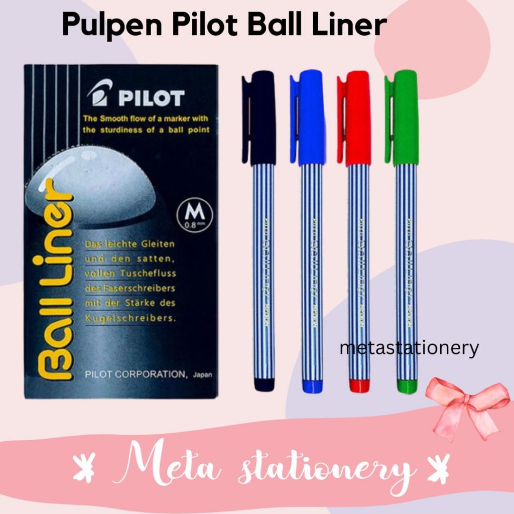 Jual Pulpen Pilot Balliner 0.8mm (1pc) | Shopee Indonesia