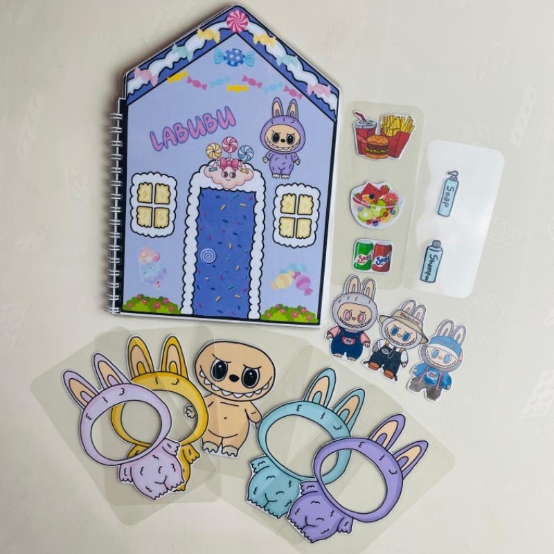 Jual Paper Doll House Series LABUBU Mainan Edukasi viral | Shopee Indonesia