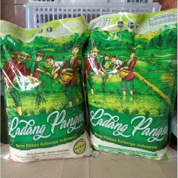 Jual Beras ladang pangan 5kg | Shopee Indonesia