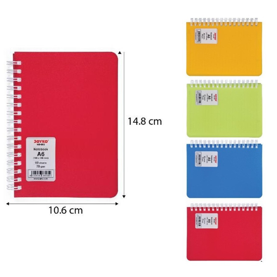 Jual Block Note Hardcover / Notebook Joyko NB-665 Ukuran A6 | Shopee ...