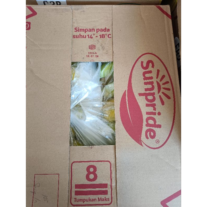 Jual Pisang Cavendish Sunpride 1 dus/gandeng 2/13 kg | Shopee Indonesia