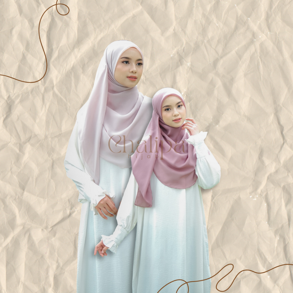 Jual HIJAB MALAY SCARF 2 OVAL | CHALIPA HIJAB | Shopee Indonesia