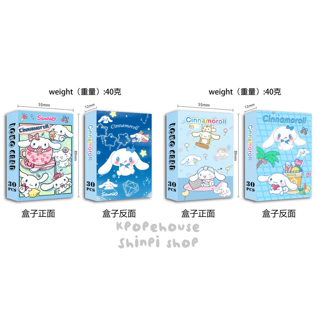 Jual 3pcs PACK PHOTOCARD CINAMOROLL SANRIO CARD PHOTO CARD KPOP ...