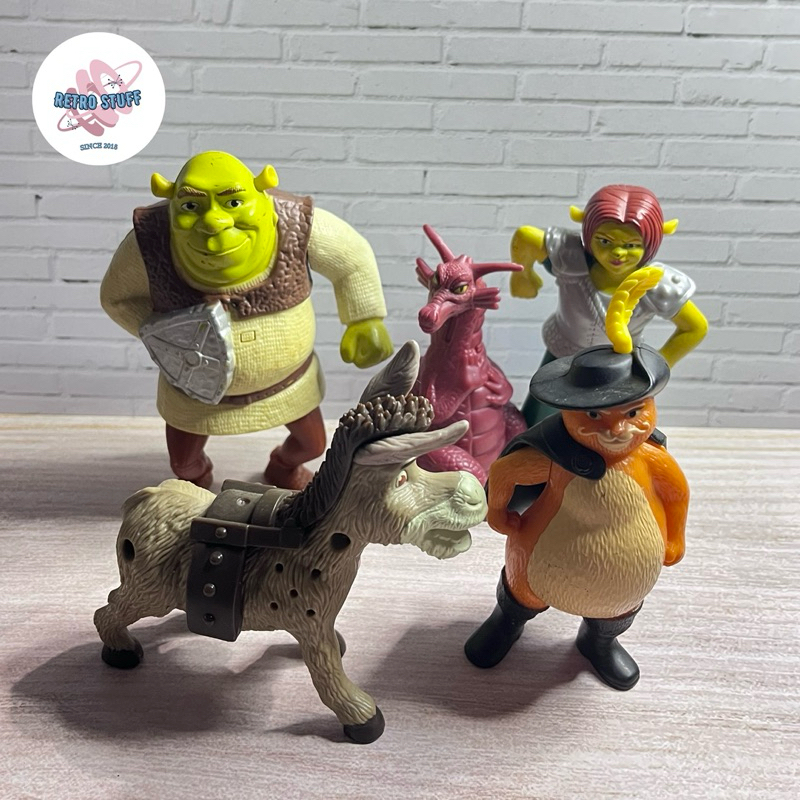 Jual Figure Set Shrek Ex Fastfood | Shopee Indonesia