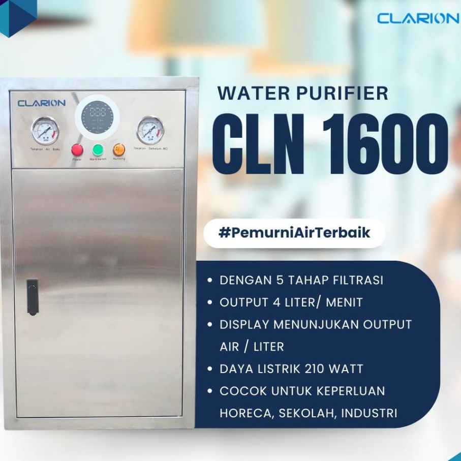 Jual Clarion Water Purifier CLN1600 WATER PURIFIER COMMERCIAL | Shopee ...