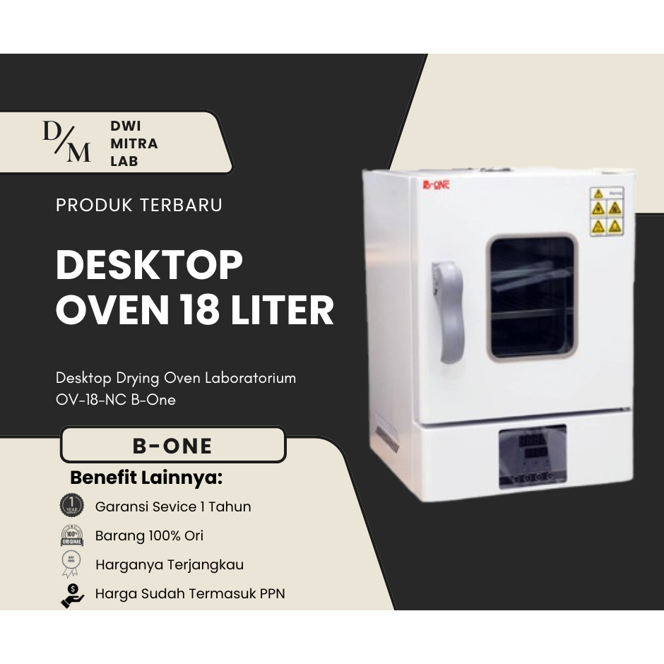 Jual Drying Oven 18L, Desktop Drying Oven Laboratorium 18L B-One ...