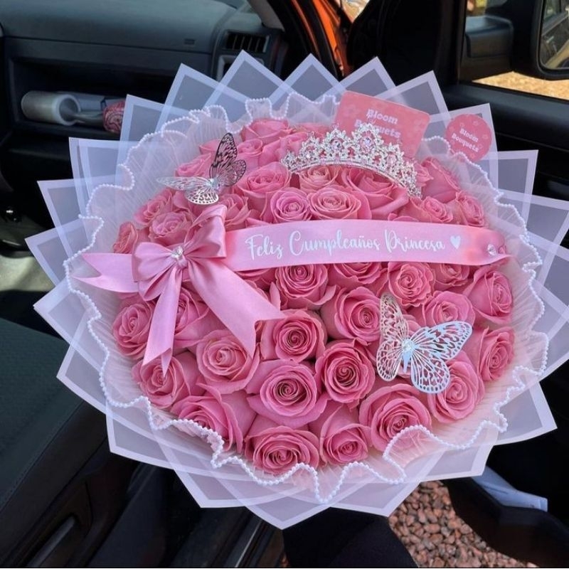 Jual buket bunga pita satin 30 tangkai | Shopee Indonesia