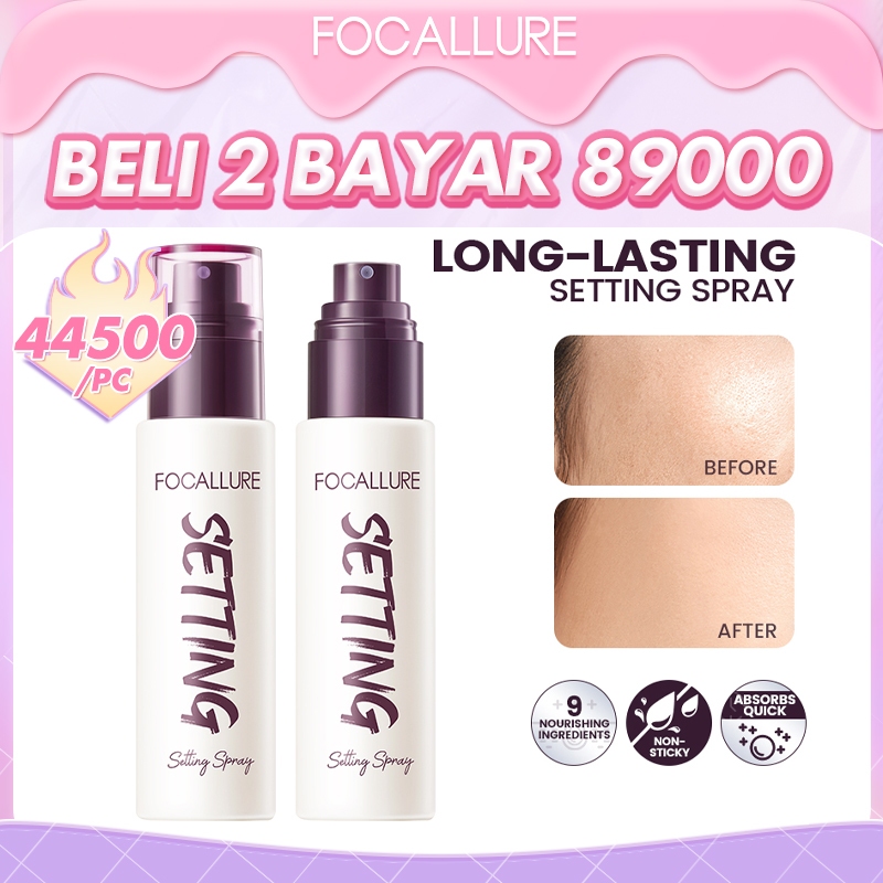 Jual Focallure #PerfectLock Hydrating Long-lasting Oil-control Makeup ...