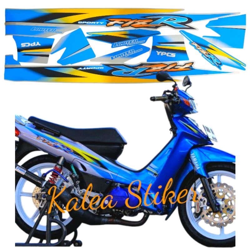 Jual Striping Stiker Lis Body Yamaha Motor f1zr Limited Edition 1999 ...
