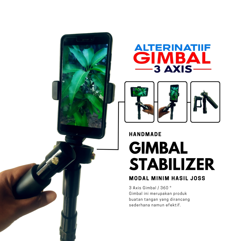 Jual Stabilizer HP Handmade - 3 Axis Gimbal / 360 °- Stabilizer HP ...
