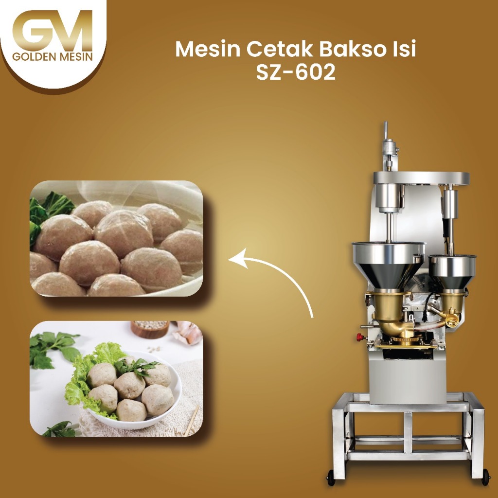 Jual Mesin Cetak Bakso Isi/Pencetak Bakso/Mesin Bakso Isi (sz-602 ...
