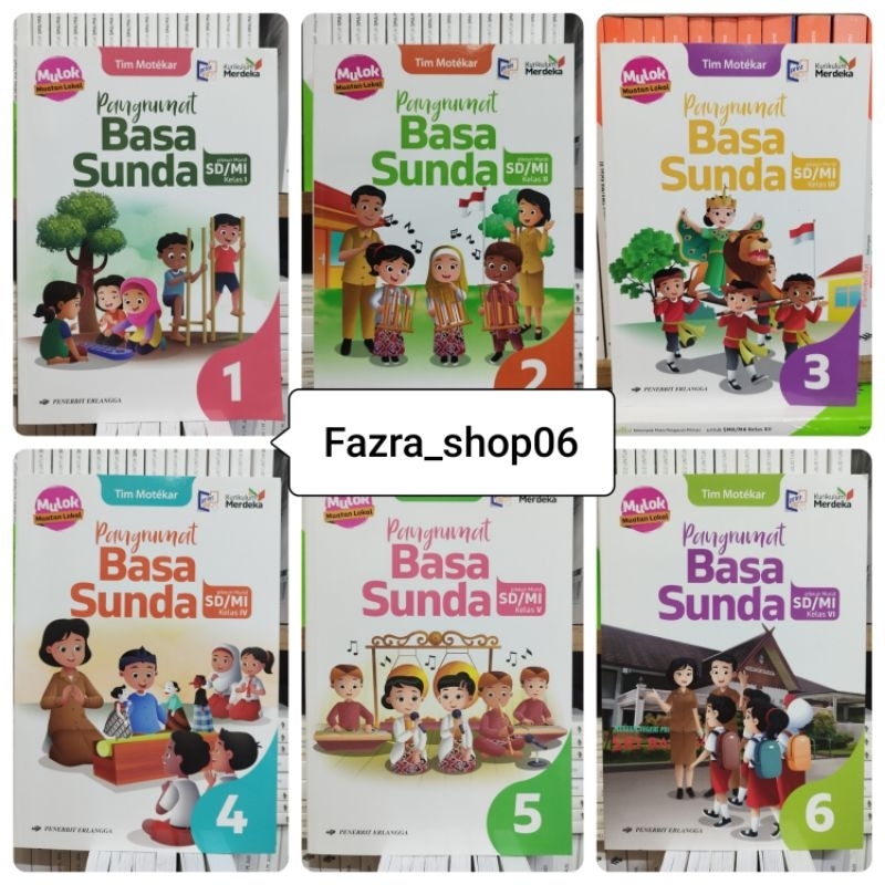 Jual NEW & ORI Buku Pangrumat Basa Sunda sd mi kelas 1 2 3 4 5 6 Mulok Muatan Lokal Kurikulum ...