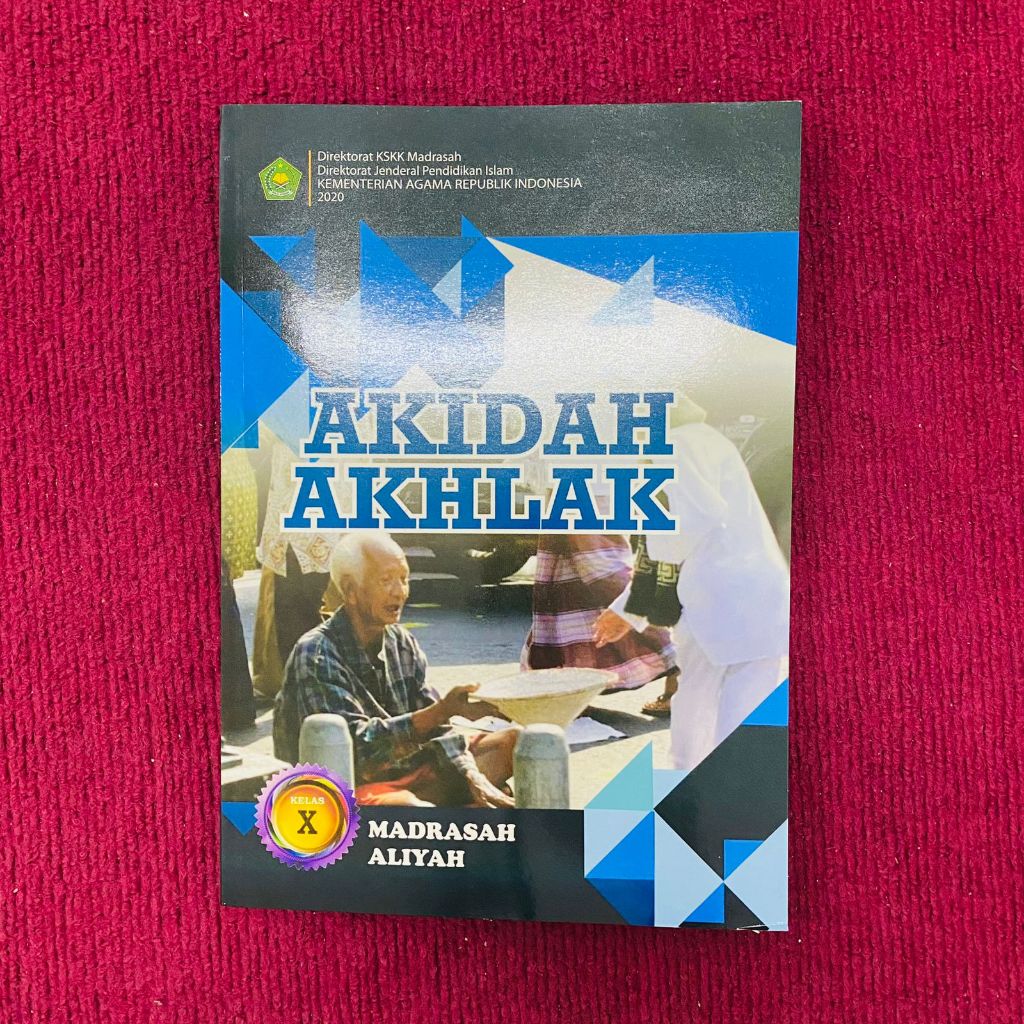 Jual Buku Pelajaran Akidah Akhlak Kelas 10 MA KEMENAG - Buku Paket Akidah Akhlak Kelas 10 MA ...