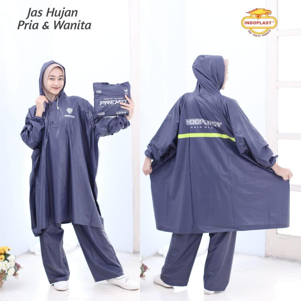 Jual JOPE Jas Hujan Setelan Ponco Celana Premio by Indoplast – Anti Air ...