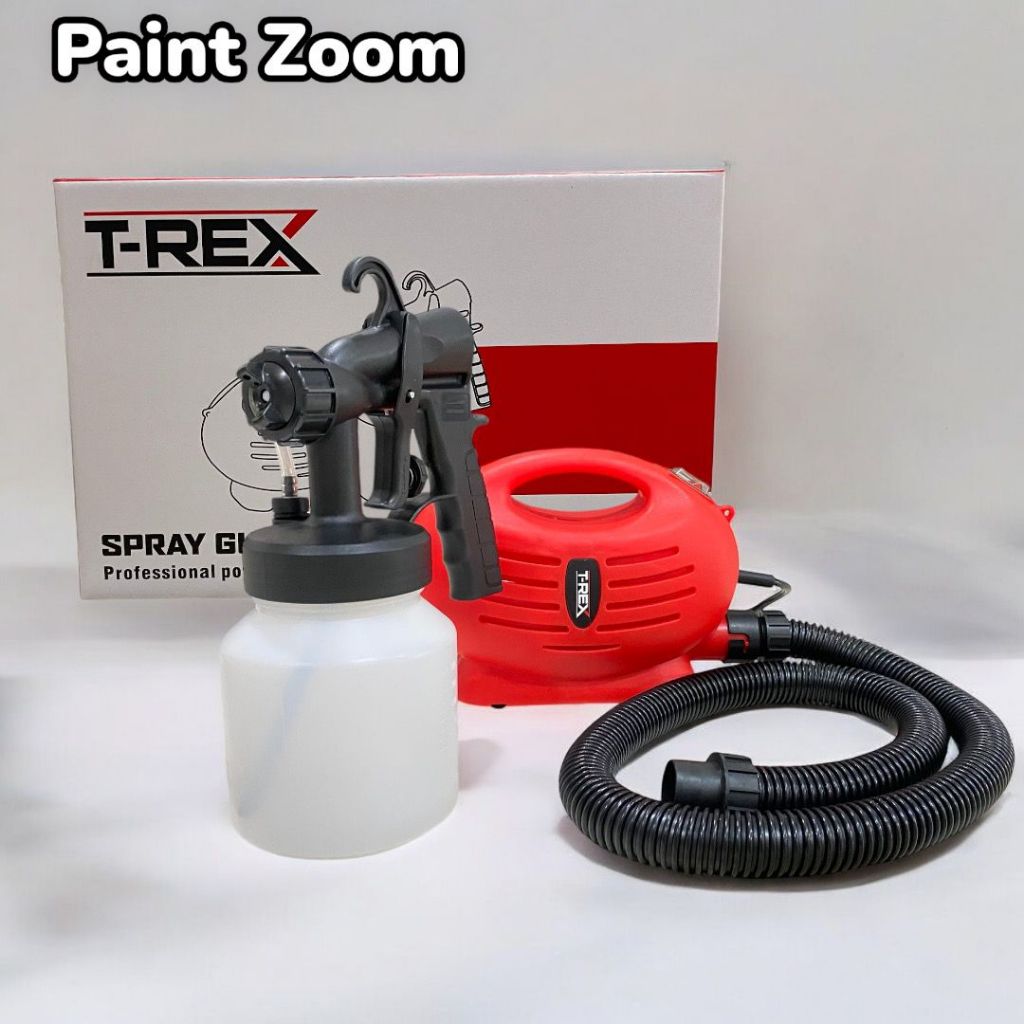 Jual PAINT ZOOM T-REX 060 Elektrik Spray Gun mesin semprot cat Portable ...