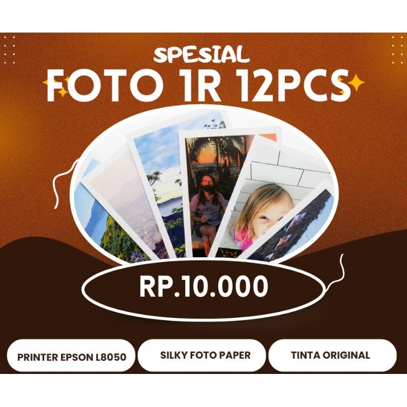 Jual CETAK FOTO 4R-3R-2R-1R PREMIUM HIGH QUALITY PRINTER EPSON L8050 ...