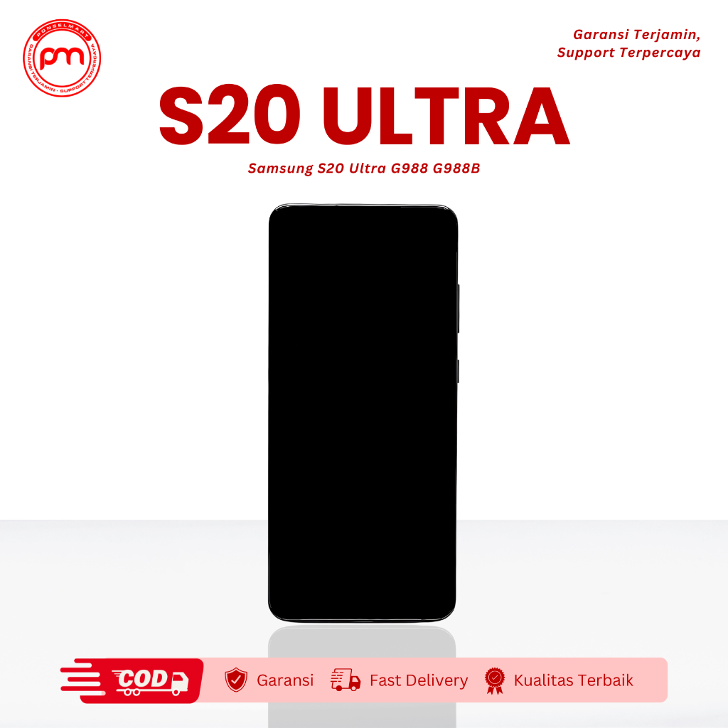 Jual LCD Samsung S20 Ultra G988 G988B + Frame High Quality | Shopee Indonesia