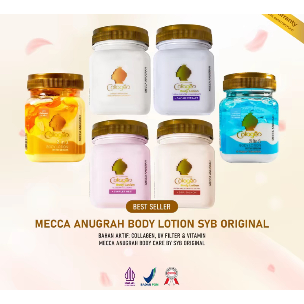 Jual MECCA ANUGRAH BODY LOTION SYB - LOTION MECCA ORIGINAL 100% ...