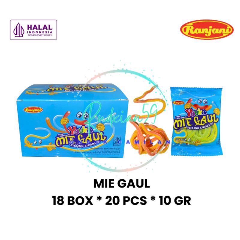 Jual Ranjani Youka mie gaul box isi 20 pcs | Shopee Indonesia