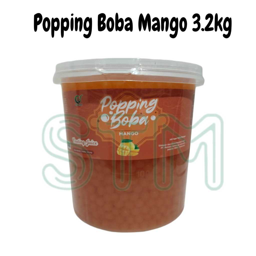 Jual Popping boba mango Premium/Coating Juice Mangga Impor Kualitas dan ...