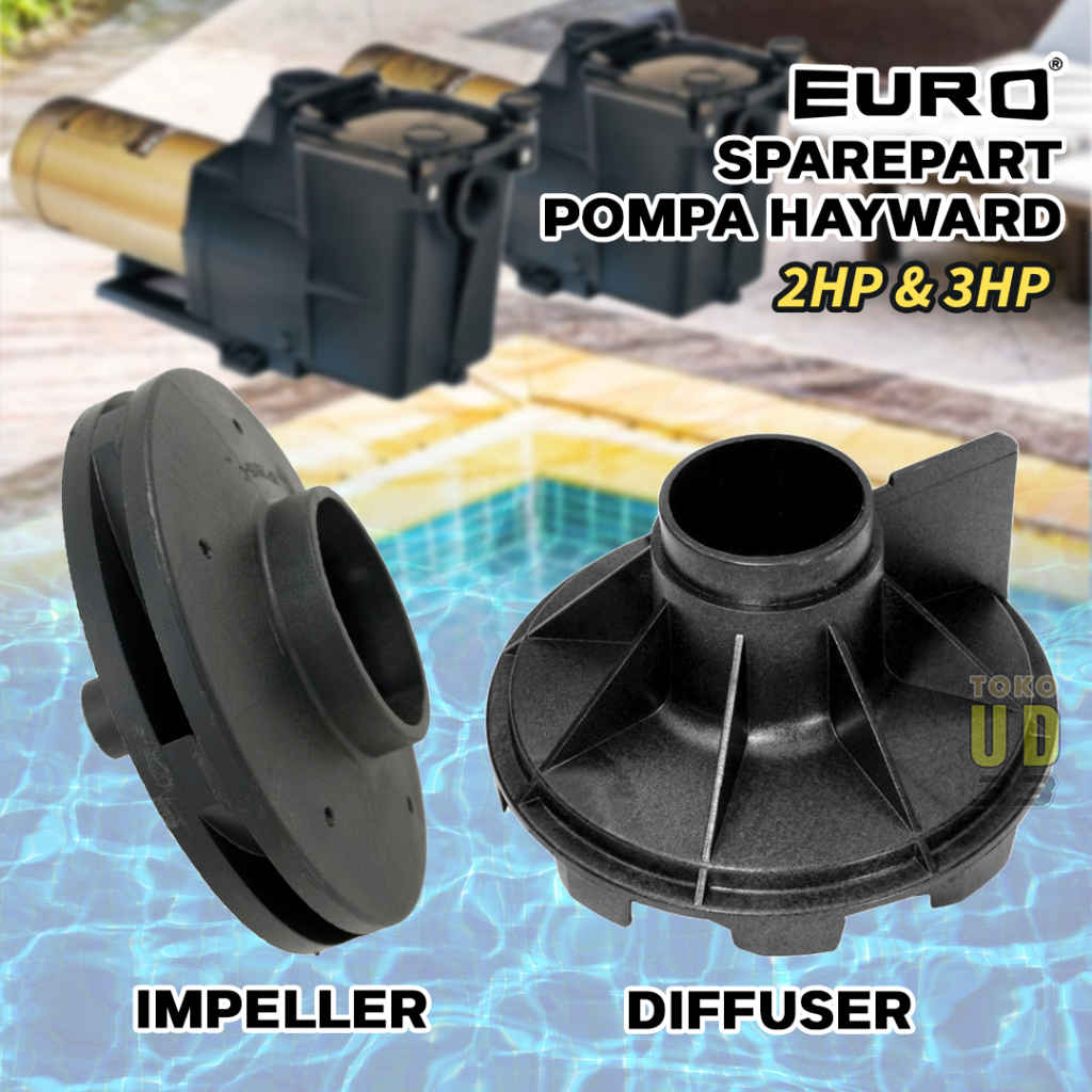 Jual DIFFUSER IMPELLER POMPA KOLAM RENANG HAYWARD 2 HP & 3 HP SPAREPART ...