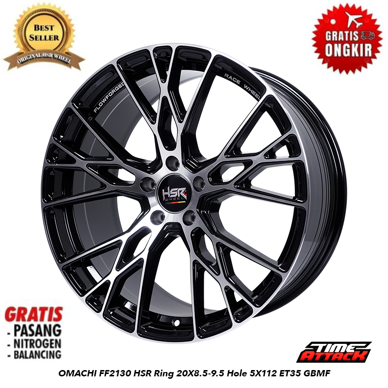 Jual Velg Mobil Mercy R20 HSR WHEEL Tipe Omachi Ring 20 - TIME ATTACK ...