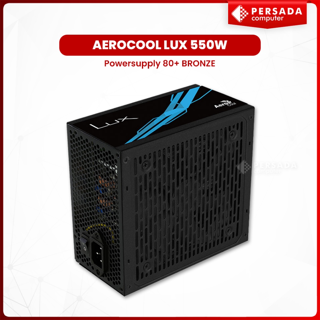 Jual Aerocool LUX 550W PSU Powersupply 80+ BRONZE Aerocool Lux 550 Watt Bronze | Shopee Indonesia