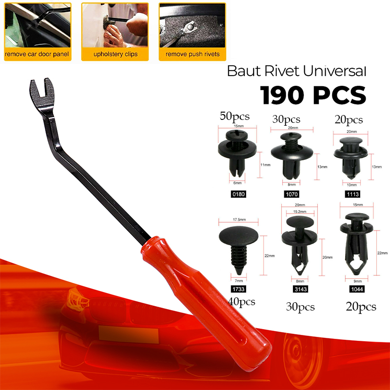 Jual Klip Bumper Mobill Baut Rivet Mobil clip Fender Doortrim Bumper ...