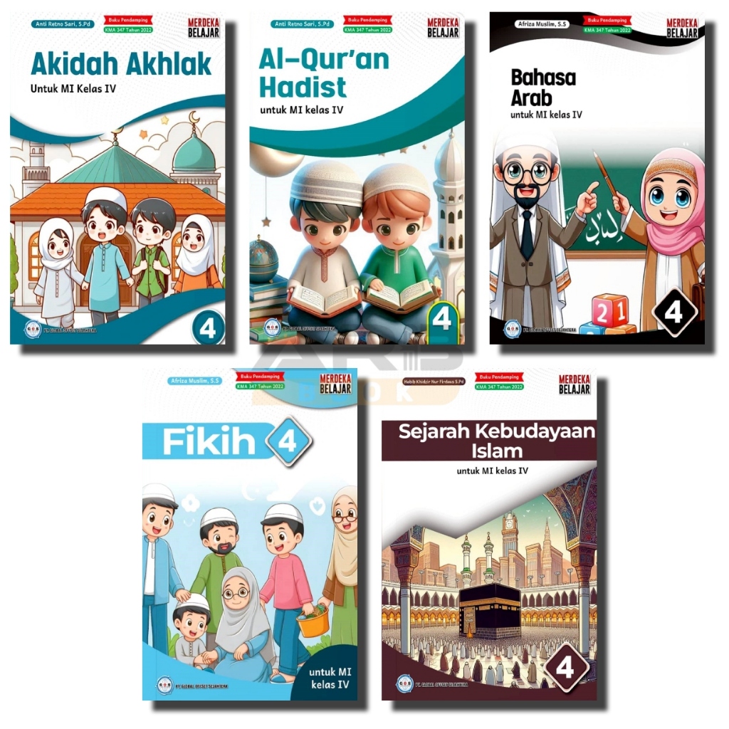 Jual BUKU MI KURIKULUM MERDEKA KELAS 4 SD / MI | Shopee Indonesia