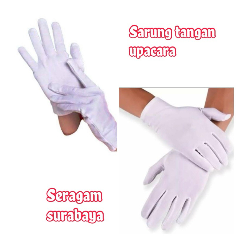 Jual Sarung Tangan Upacara Sarung Tangan Paskibraka Sarung Tangan Gerak ...