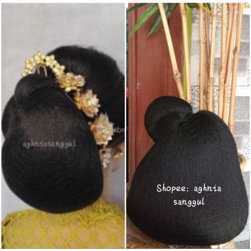 Jual sanggul bali (premium rambut cemara sintetis) | Shopee Indonesia