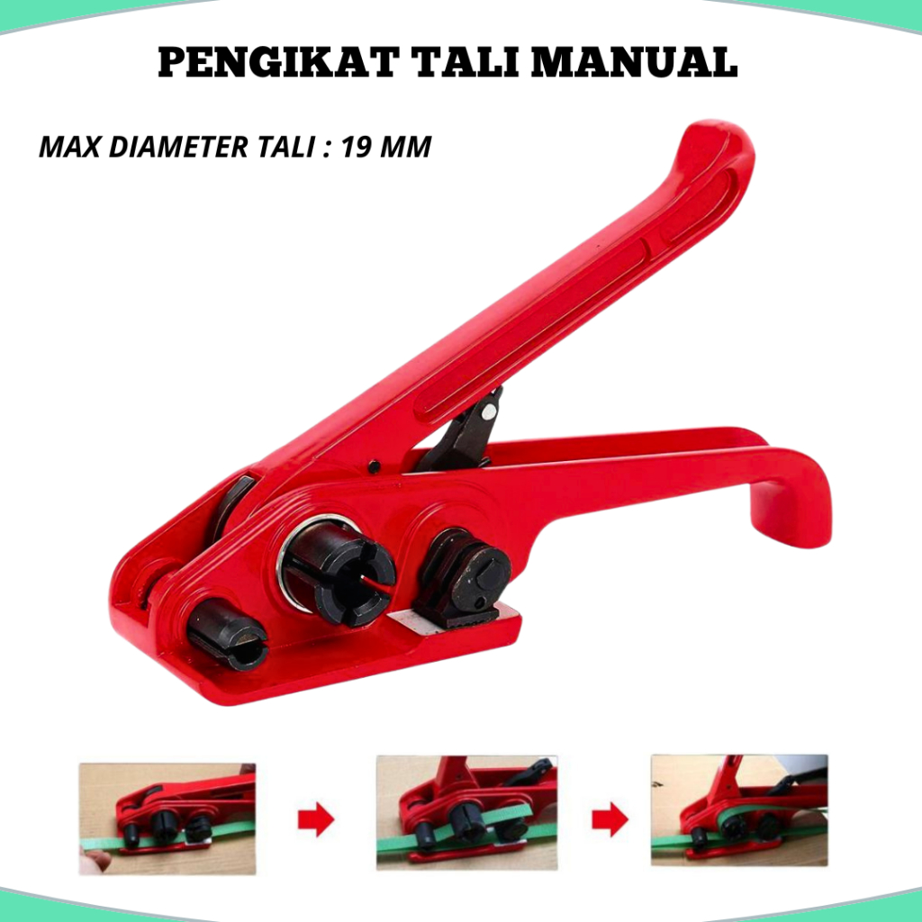 Jual Penarik Packing Kemasan Alat Packing Manual Straping Tensioner PP ...