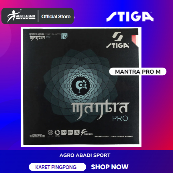 Jual Mantra PRO M Karet Pingpong ITTF JTTA Original STIGA | Shopee Indonesia