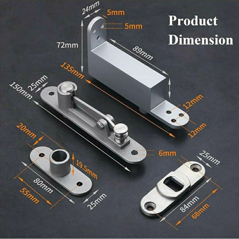 Jual Engsel pivot pintu kayu 60kg auto soft closing door closer hinge ...