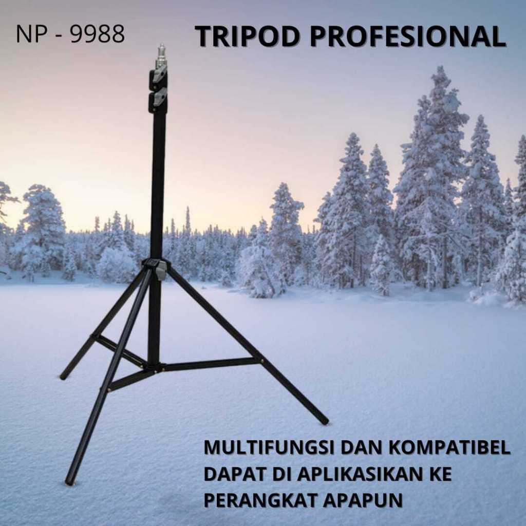 Jual Neepho 9988 Tripod 2 Meter/ Tripod HP 2M - Tripod Kamera Free Holder Camera Foto ...