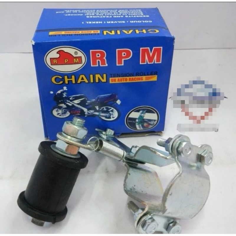 Jual Stabilizer tensioner penahan rantai motor baut ganda rpm | Shopee ...