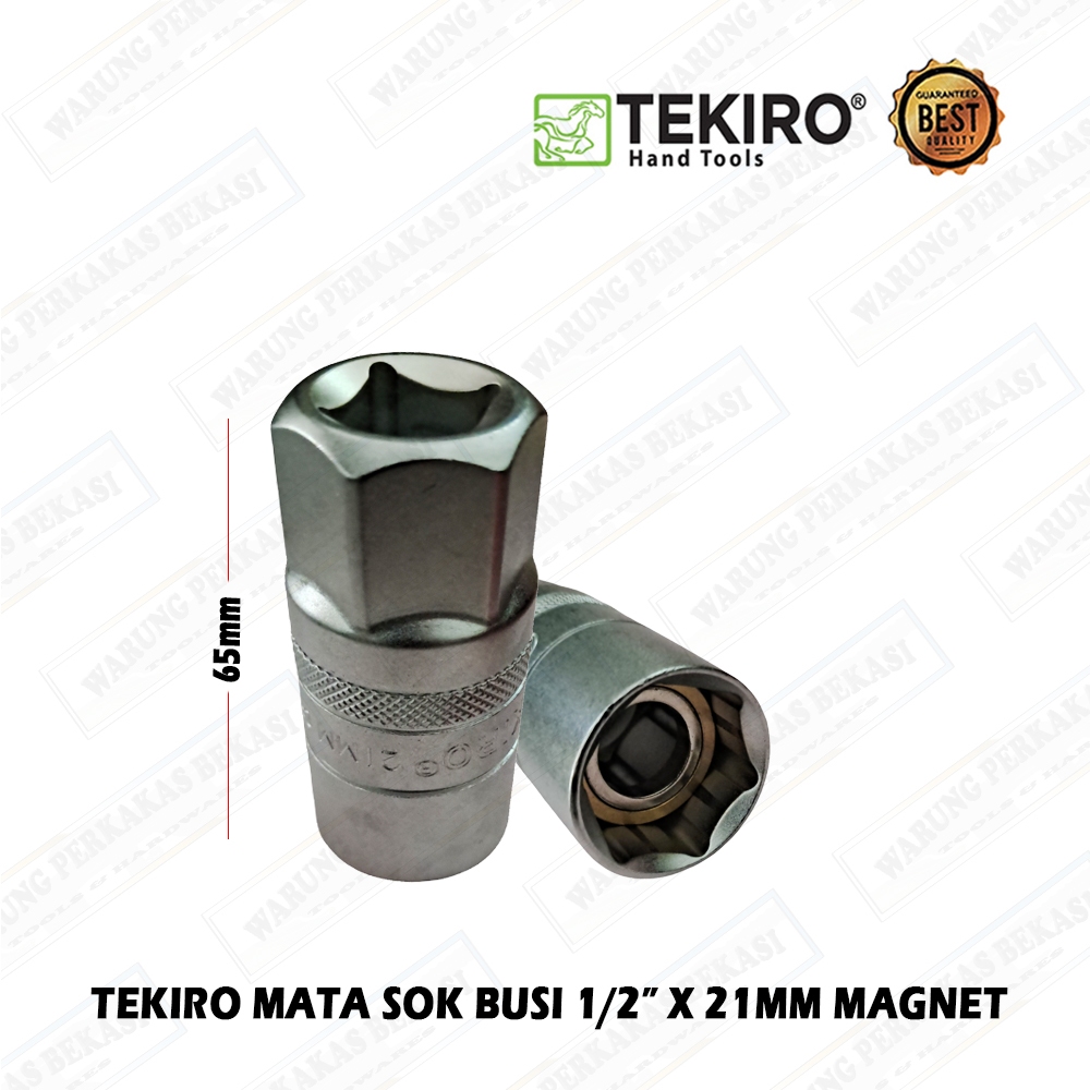 Jual Kunci Busi Magnet TEKIRO 21MM Mata Kunci socket sok Busi Motor ...