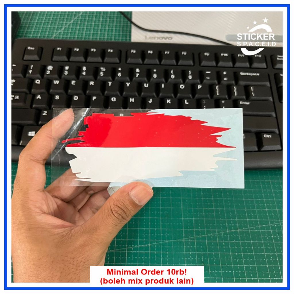 Jual STICKER BENDERA INDONESIA CUTTING | Shopee Indonesia