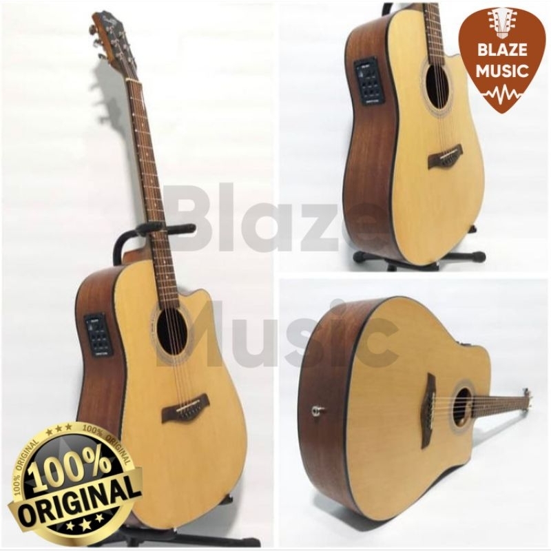 Jual [ORIGINAL] Gitar akustik elektrik IMPORT COWBOY GWC 240 NS NA ORIGINAL EQ TUNER | Shopee ...